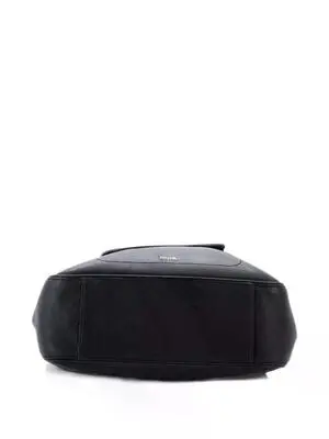 Dior Saddle Leather Tall Tote Bag