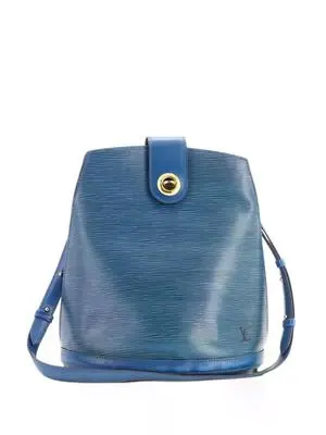 LOUIS VUITTON Cluny Epi Leather Shoulder Bag - Blue