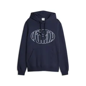 PUMA Elevated Essentials Puff Fleece Hoodie - Blue