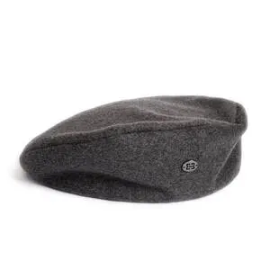 SIBI HATS Chantel Cashmere Beret Hat - Grey