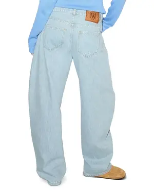 Max & Co. Mcocandtore Mid Rise Barrel Leg Jeans