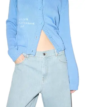Max & Co. Mcocandtore Mid Rise Barrel Leg Jeans