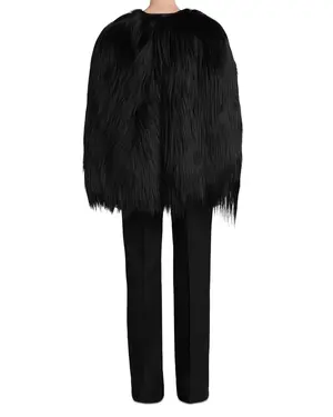 FRAME The Low Wool Pinstripe Trousers