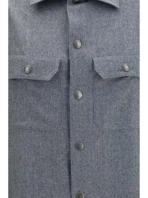 Brunello Cucinelli Virgin Wool Shirt