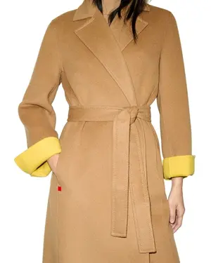 Max & Co. Longrundbl Double Faced Wool Long Coat