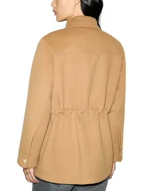 Max & Co. Leva Wool Collared Short Coat
