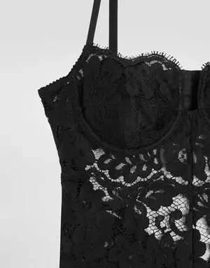 Dolce & Gabbana Silk Tulle Dress