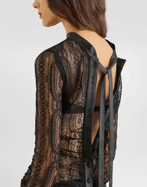 Dolce & Gabbana Chantilly Lace Dress