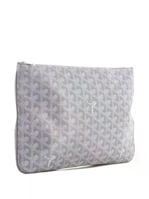 Goyard Senat Zip Coated Canvas Mm Pouch