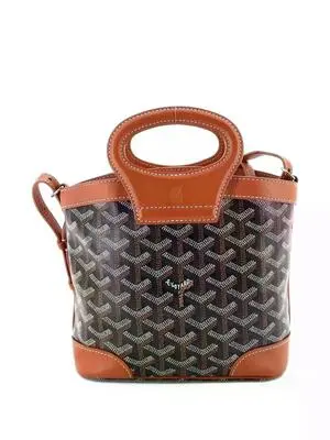 Goyard Beluga Bag Coated Canvas Mini Tote Bag - Brown