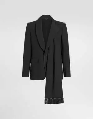 Dolce & Gabbana Sicilia Single-breasted Cady Jacket