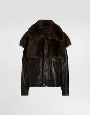 Dolce & Gabbana Leather Jacket