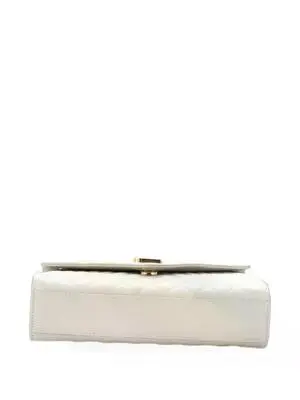 Saint Laurent Classic Monogram Envelope Satchel Mixed Matelasse Leather Medium Shoulder Bag