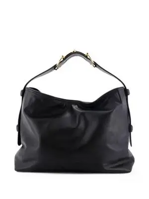 Gucci Beatrix Horsebit Leather Medium Tote Bag