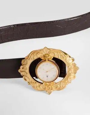Dolce & Gabbana Caiman Belt