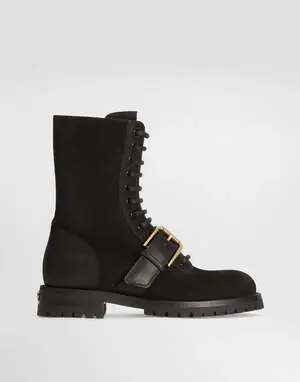 Dolce & Gabbana Suede Ankle Boots