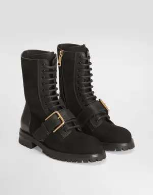 Dolce & Gabbana Suede Ankle Boots