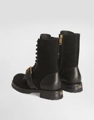 Dolce & Gabbana Suede Ankle Boots