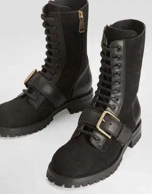 Dolce & Gabbana Suede Ankle Boots