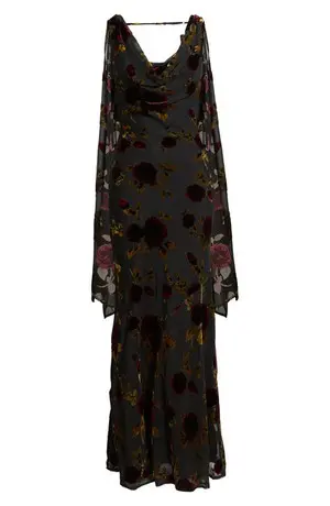 Lulus Archer Scarf Sleeveless Gown