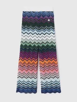 Missoni Viscose Trousers - Multicoloured