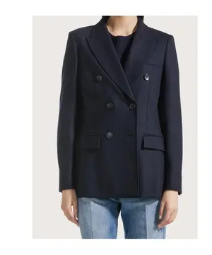 Seventy Double-breasted Wool Blazer