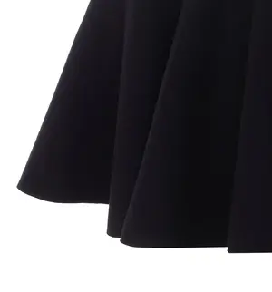 Alaïa High-waist Mini Knitted Skirt