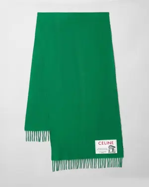 Celine Cashmere Wool Scarf