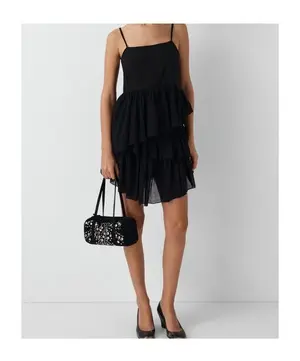 Gimaguas Joan Ruffled Mini Skirt