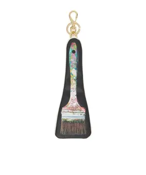 Undercover Paintbrush-print Leather Cardholder