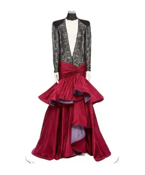 Valentino Garavani Long-sleeved Dress - Red