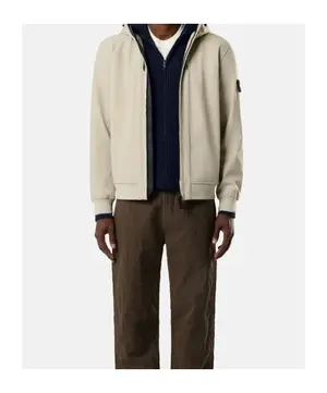 Stone Island Logo Patch Drawstring Jacket