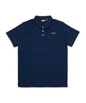 Off-White Short-sleeved Polo Shirt - No