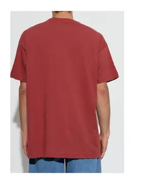 Palm Angels Logo Print T-shirt - Red