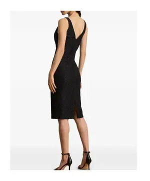 Ralph Lauren Sleeveless Midi Dress