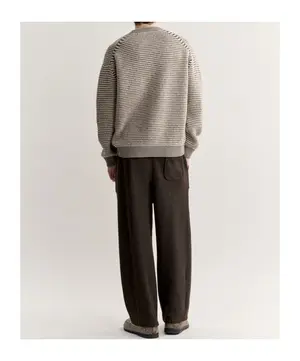 Maison Kitsuné Fox-head Waffle-knit Sweater