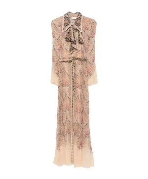 Zimmermann Valiant Shirt Dress - Multicolour