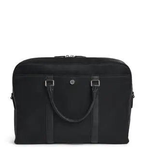 Harrods Nylon Briefcase - Black