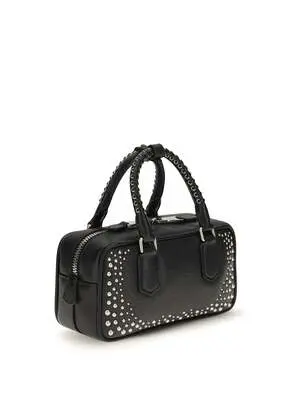 Miu Miu Arcadie Studded Leather Handbag