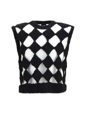 Rick Owens Open Knit Vest