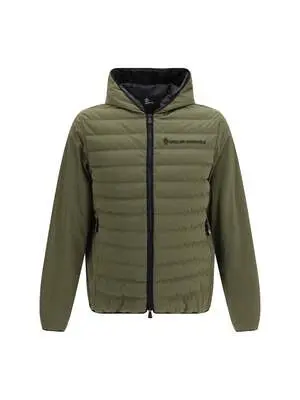 Moncler Zipped Down Jacket - Green
