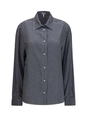 Loewe Silk Shirt - Blue