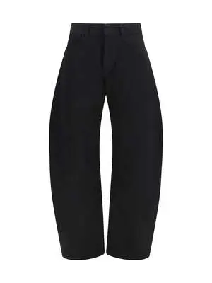 Alaïa Low Rise Rounded Jeans
