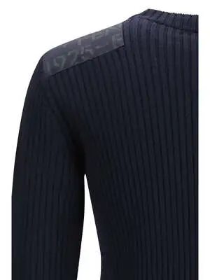Fendi Ribbed Wool Sweater