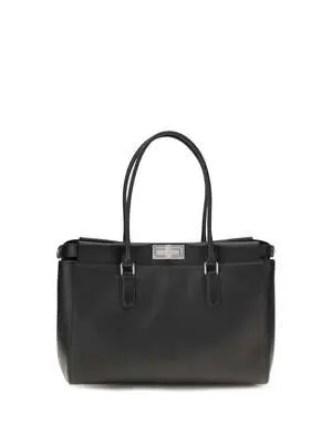 Fendi Peekaboo Small Tote Bag - Black