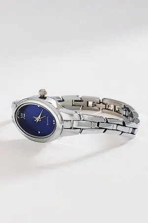 VIVA TIME CORP. Oval Lk Watch Silver