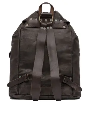 Ralph Lauren Distressed Leather Rucksack