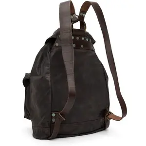 Ralph Lauren Distressed Leather Rucksack