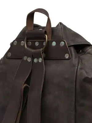 Ralph Lauren Distressed Leather Rucksack