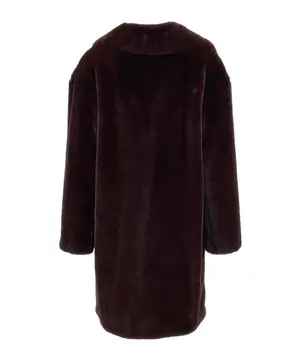 STAND STUDIO Camille Faux Fur Teddy Coat